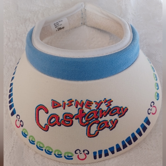 Disney | Accessories | Nwot Disneys Castaway Cay Terry Cloth Lined Clip ...